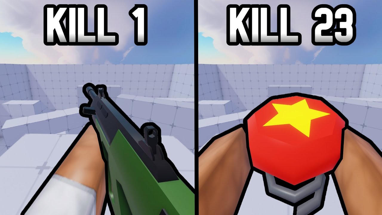 Roblox Rivals but EVERY Kill my GUN Gets WORSE! - YouTube