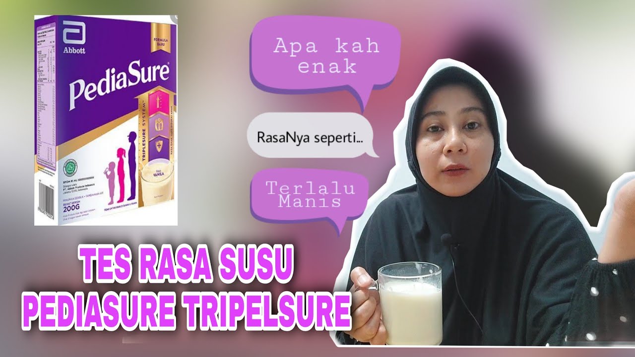 TES RASA SUSU PEDIASURE TRIPELSURE /susu formula premium /susu terbaik ...