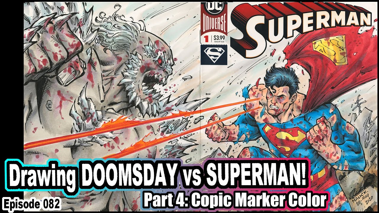Superman Vs Doomsday Sketches Superman Vs Doomsday By Sebastian