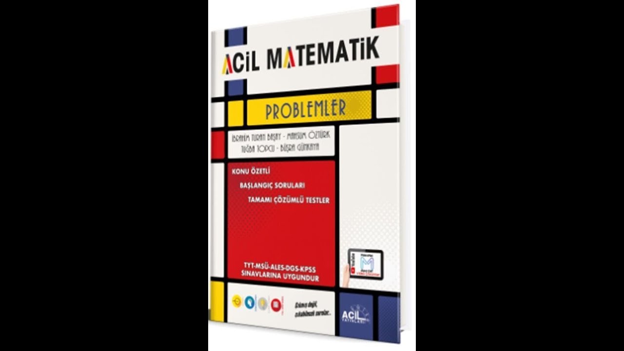 Acil Yayınları TYT Matematik Acil Problemler - YouTube