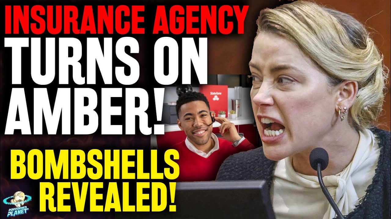 BOMBSHELL! Amber Heard Insurance Agency TURNS ON HER! Reveal Amber ...