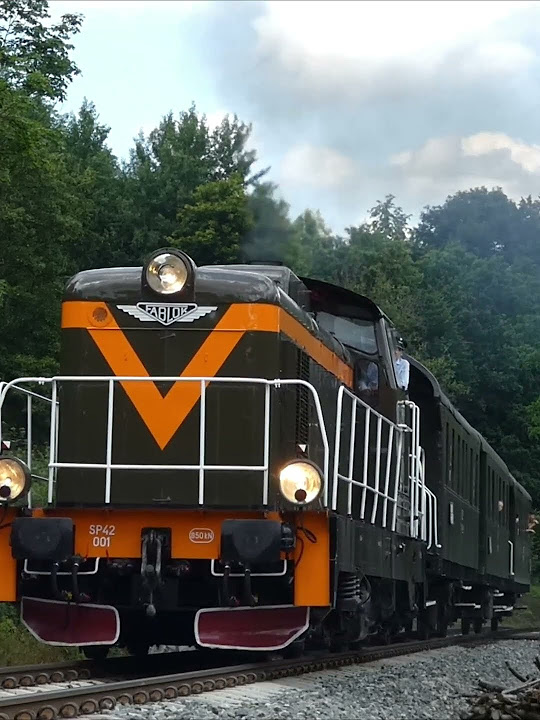 SP42-001 Zbliża Się Do Karpacza Z KD Retro #shorts #train #trainspotting #railway - YouTube
