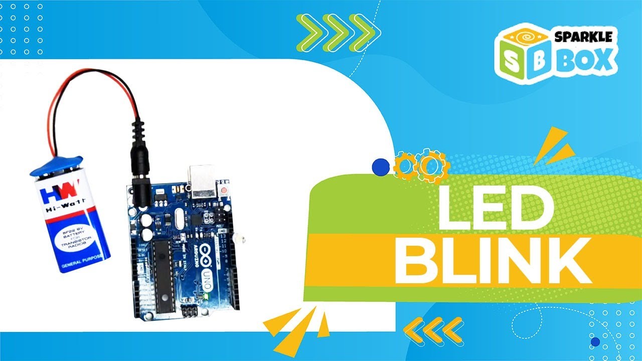 LED Blink Robotics Project | Sparklebox Robotics kit | Easy Robotics ...