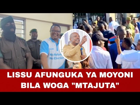 BREAKING: LISSU AFIKISHWA MAHAKAMANI, HECHE, DR.SLAA NA LEMA NDANI, WANANCHI WAFURIKA MAHAKAMANI ...