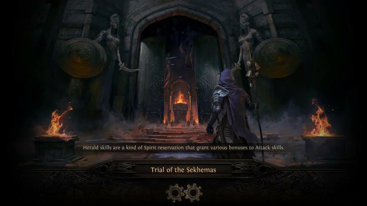 "Attrition" Building Ice Monk - Path of Exile 2 Trials of Sekhemas Gameplay - YouTube