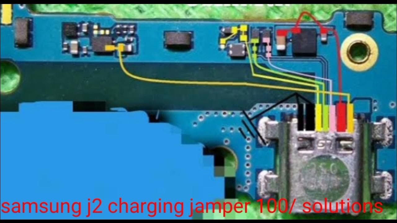 samsung j2 charging jamper 100/ solutions - YouTube