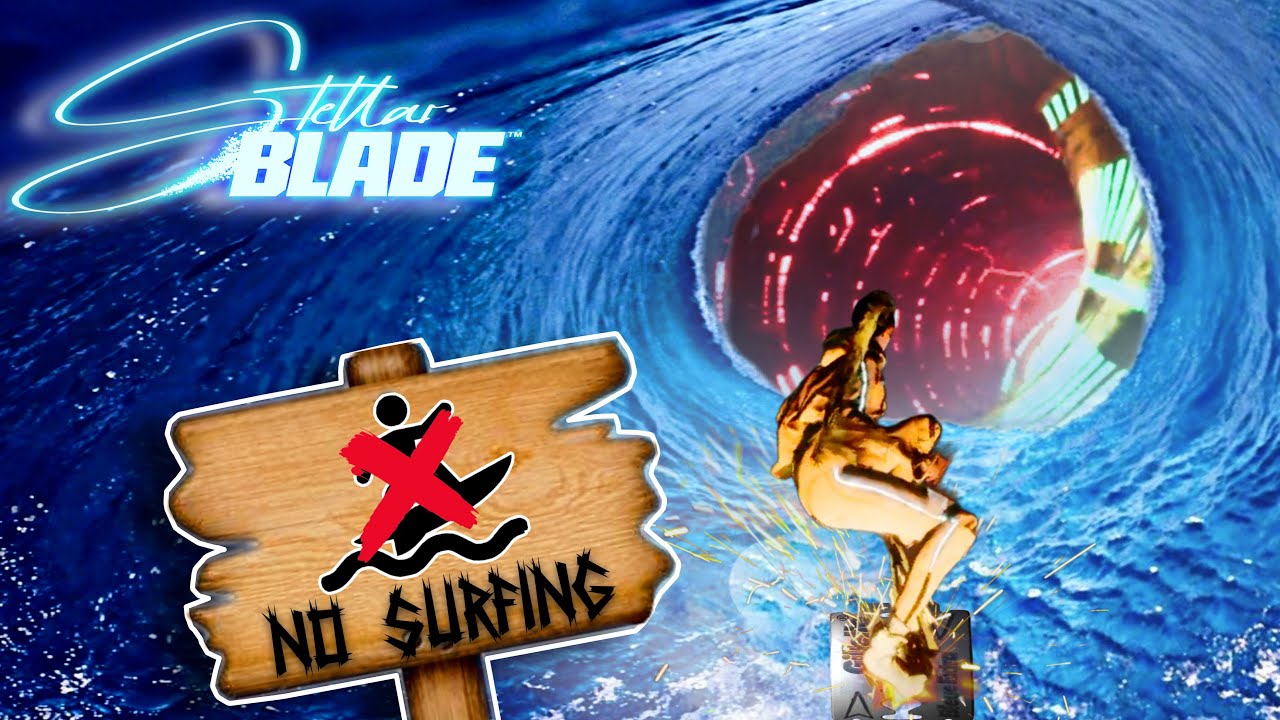 BLADE SURFER! “SAMURAI-STYLE” SWORD SURFING QUEEN... - Stellar Blade ...