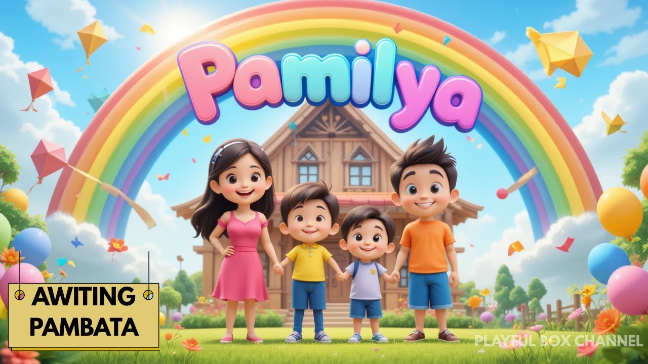 Awiting Pambata | Masayang Pamilya Filipino Tagalog Song | Heartfelt ...