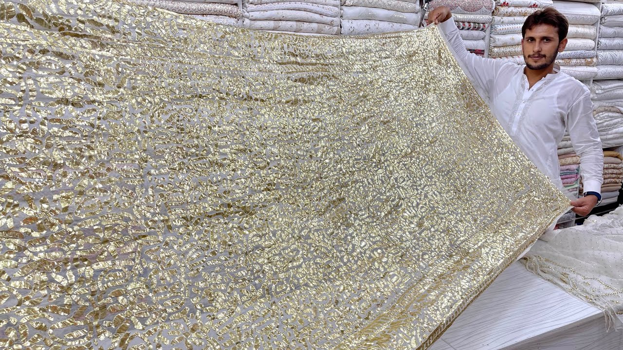 Best Ever Mukesh Dressing | Mukesh Duppata | Mukesh Suits & Saree ...