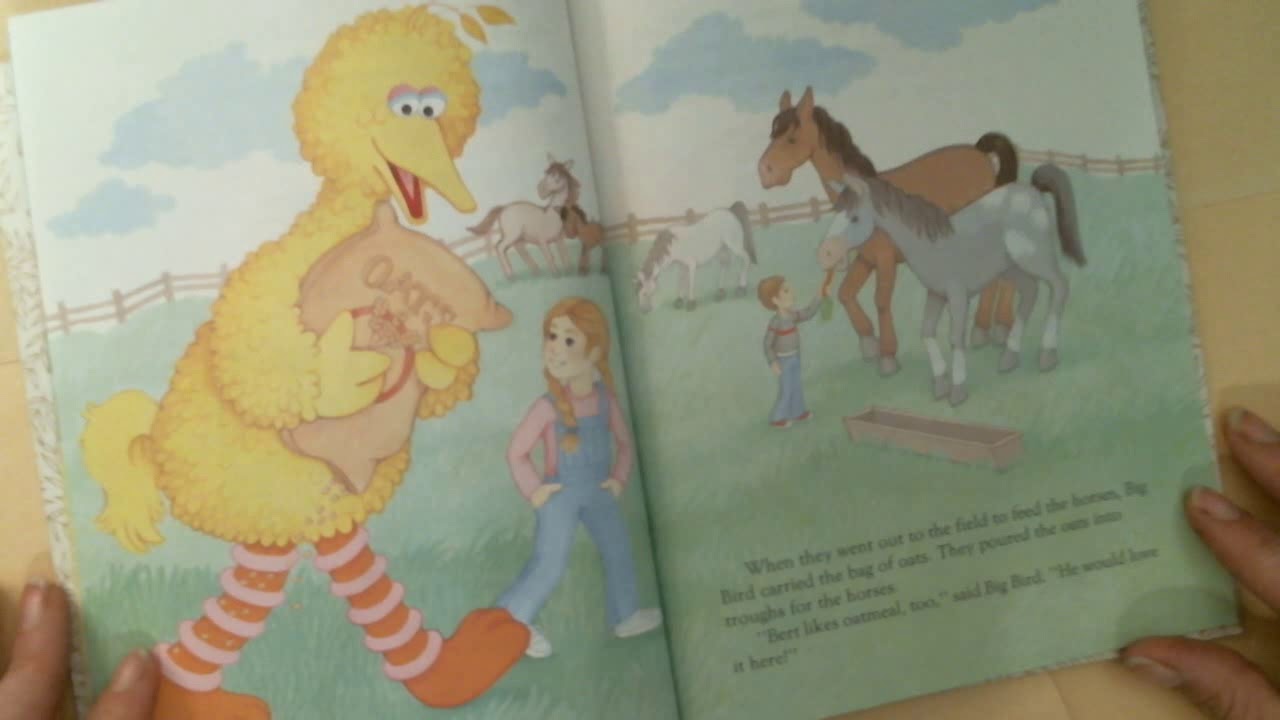 Big Bird's Day on the Farm - YouTube