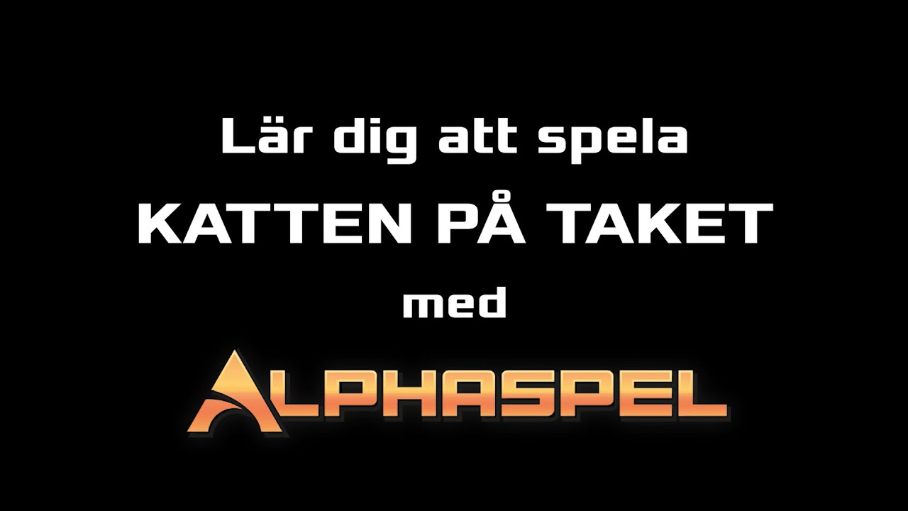 Hur spelar man Katten på taket? Ett minnesspel om kattskådning - YouTube
