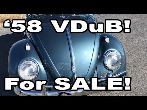 Classic VW BuGs 1958 Atlas Blue Beetle Full Restoration Show Car FOR ...