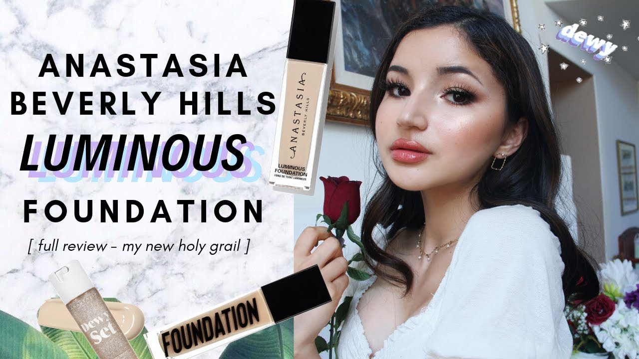 THE ABH LUMINOUS FOUNDATION IS MY NEW FAVORITE full review | dewy queen ...