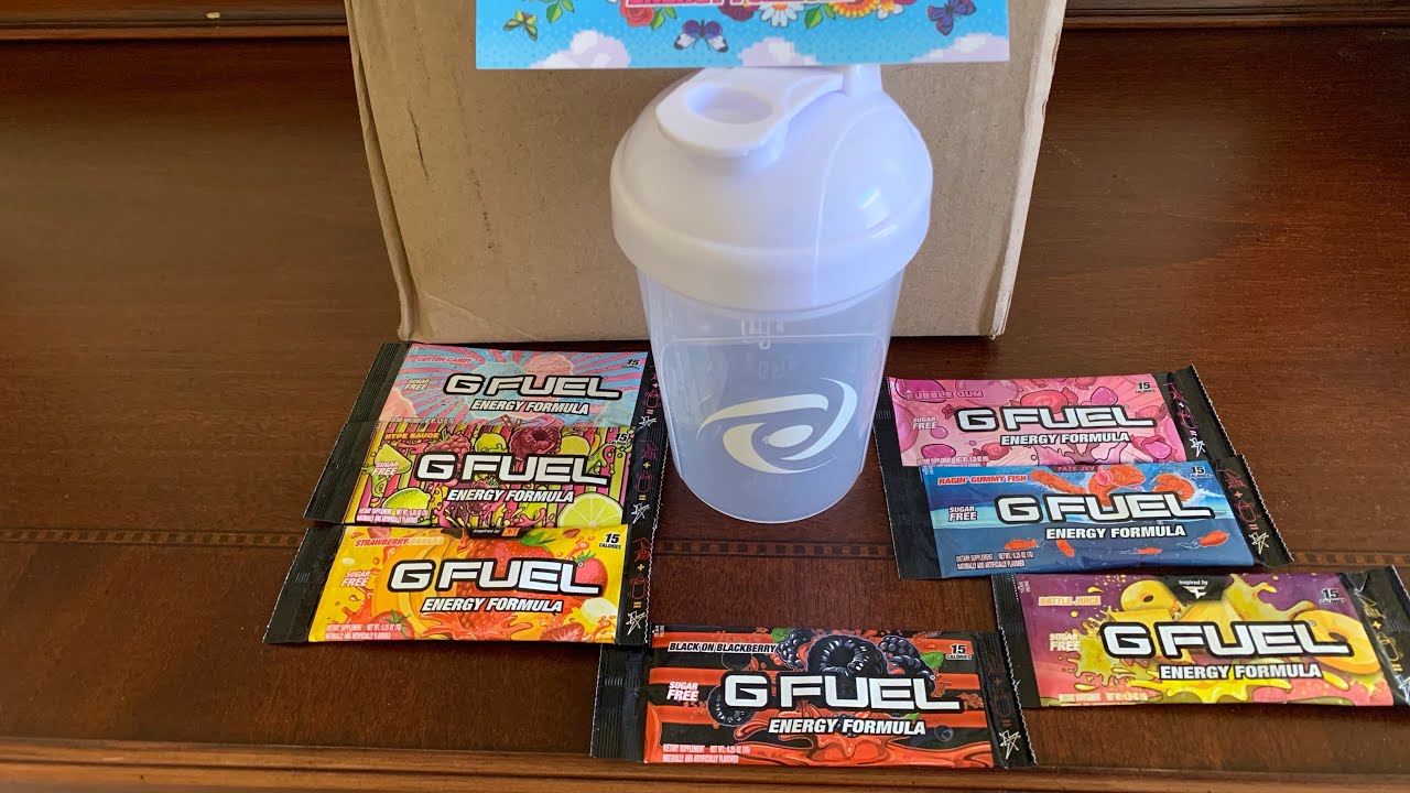 Winter White GFUEL Starter Kit Unboxing! - YouTube