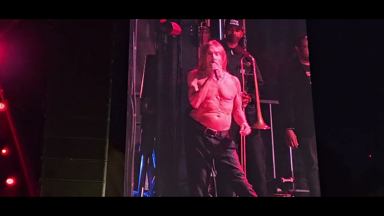 IGGY POP "Nightclubbing/Apocalypse" 7-26-25 Portland Oregon - YouTube