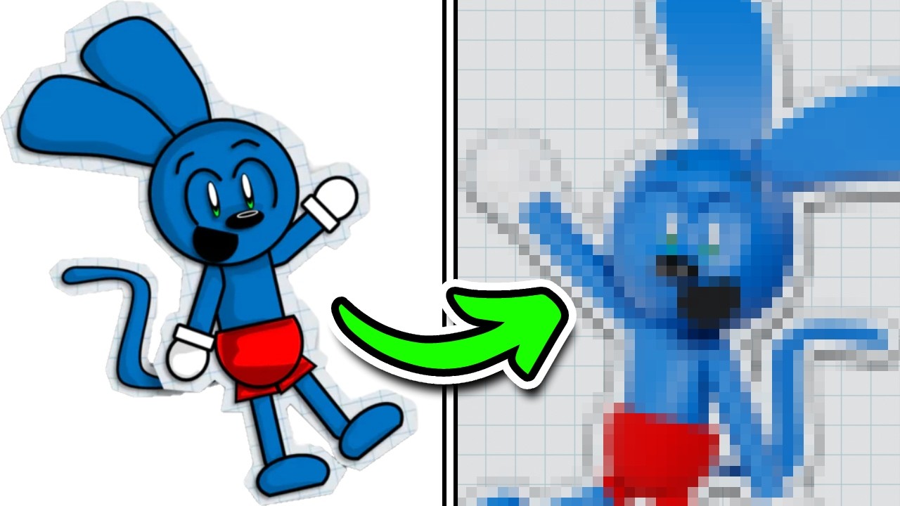 I Made YouTuber's OC into 3D - YouTube