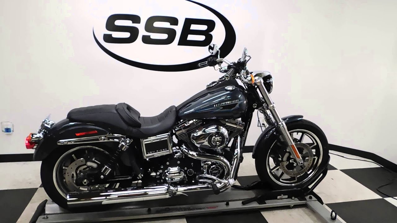 2015 Harley-Davidson FXDL Dyna Low Rider Blue - used motorcycle for ...