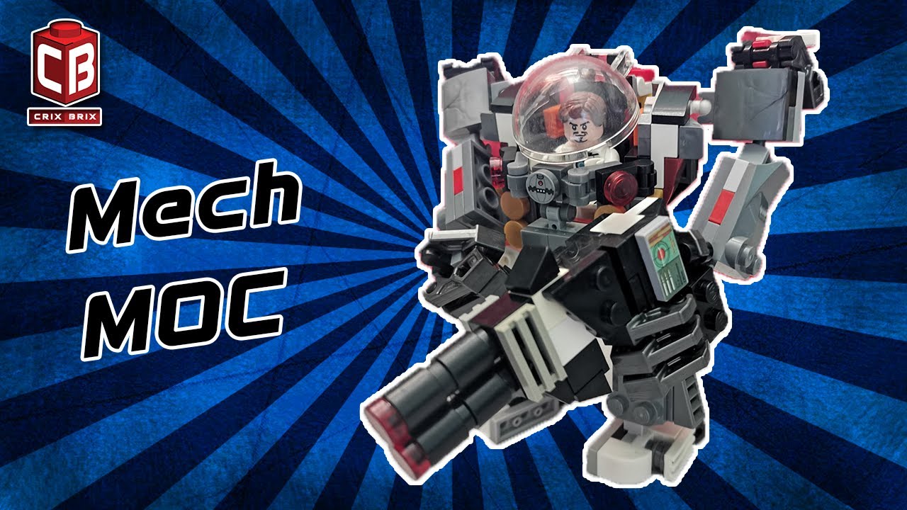 How to Build LEGO Mech #2 MOC Unofficial Lego - YouTube