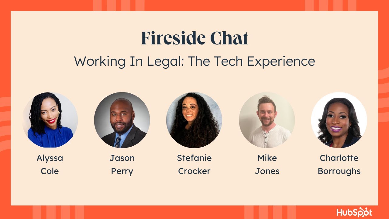 Working in Legal: The Tech Experience *Fireside Chat* - YouTube