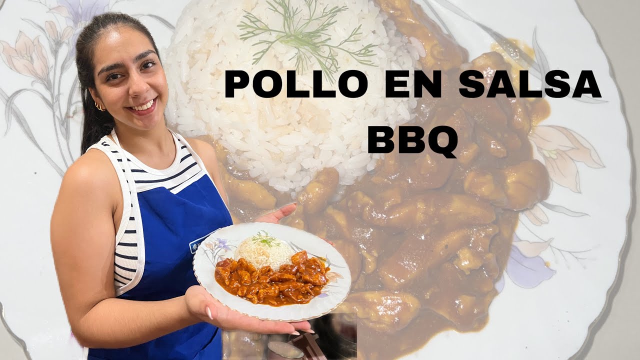 Receta - Pollo en salsa BBQ😋 - YouTube
