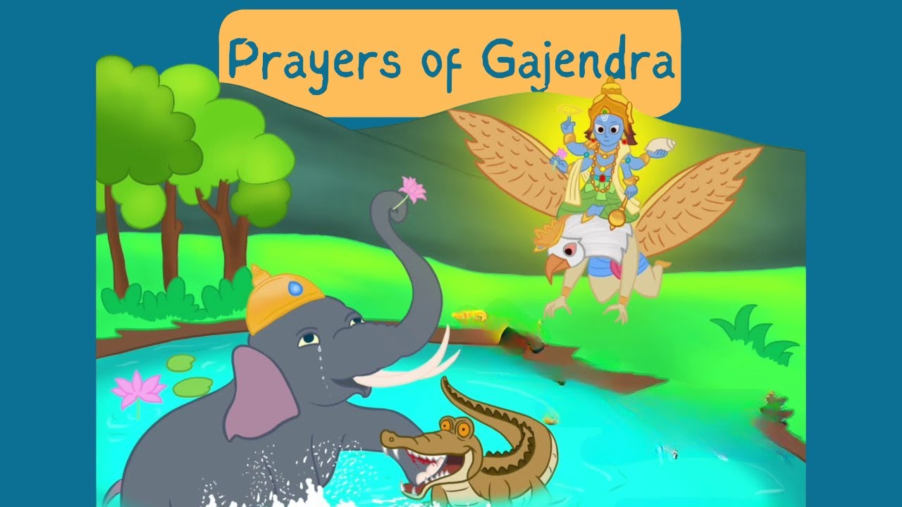 Gajendra Prayers Session 1 | Radha Gopinath Children Club | ISKCON ...