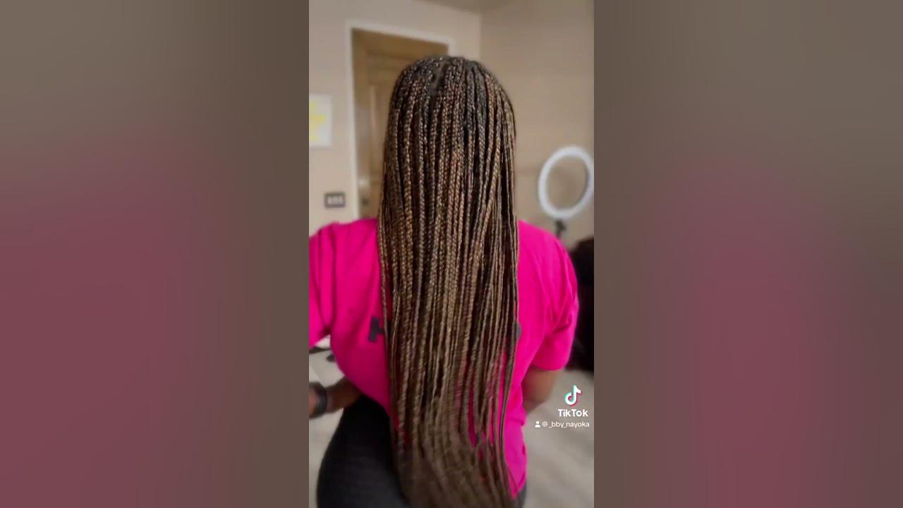 Extra Long Box Braids Boxbraids Longhair Longboxbraids Braids Youtube