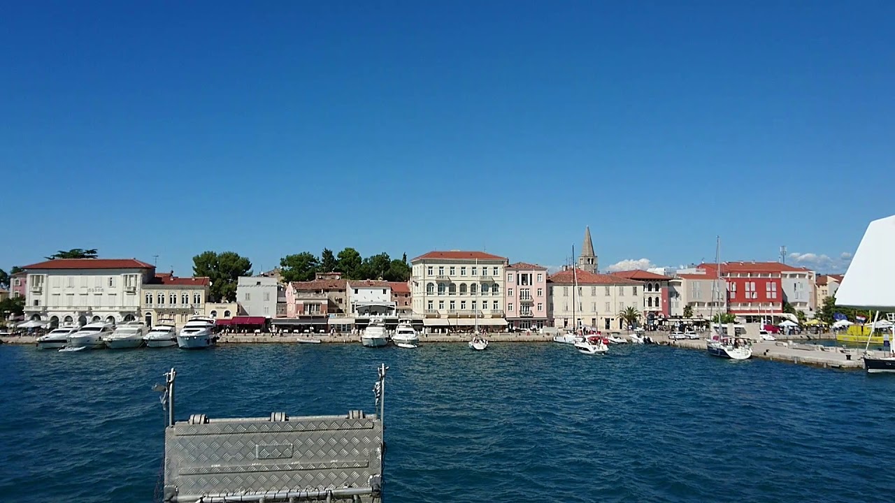 Porec from the board Prince of Venice - YouTube