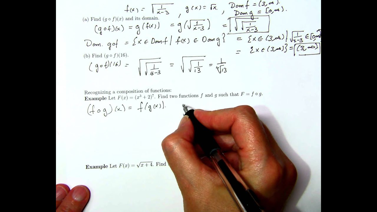Precalculus Lecture 13 Part 3 More On Composition Of Functions YouTube precalculus-lecture-13-part-3-more-on-composition-of-functions-youtube