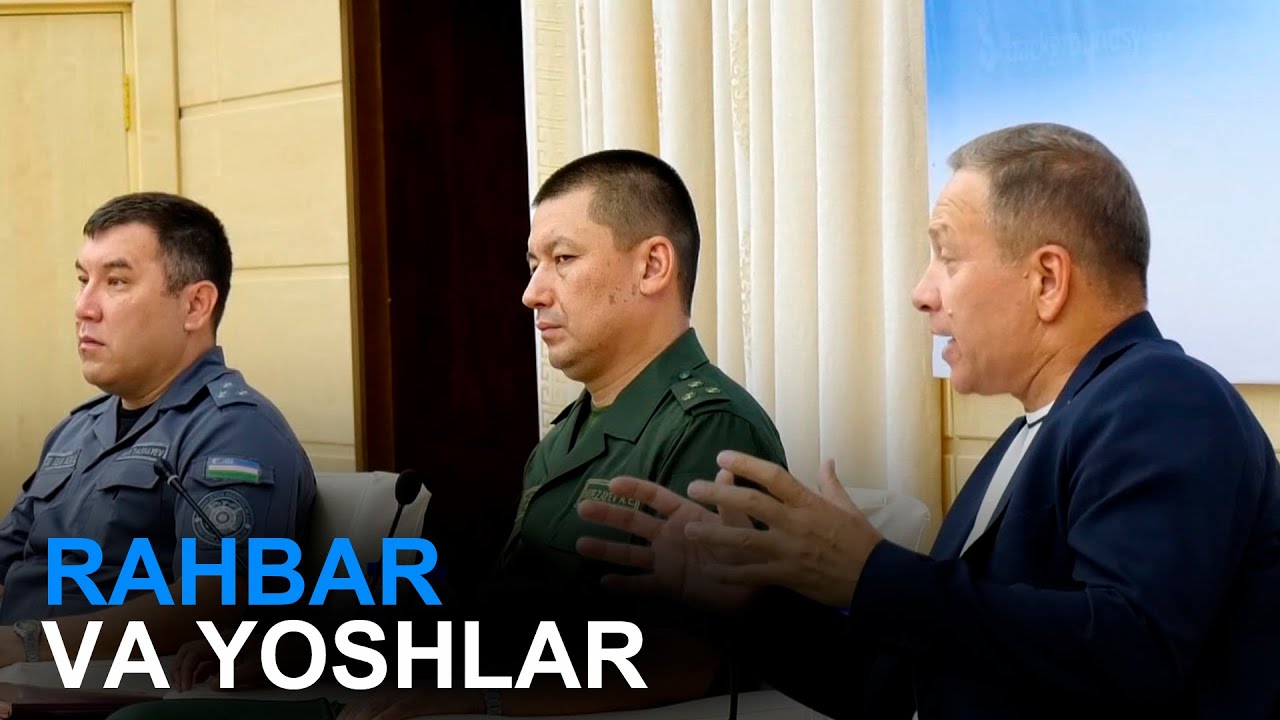 Navoiyda navbatdagi rahbar va yoshlar uchrashuvi o'tkazildi - YouTube
