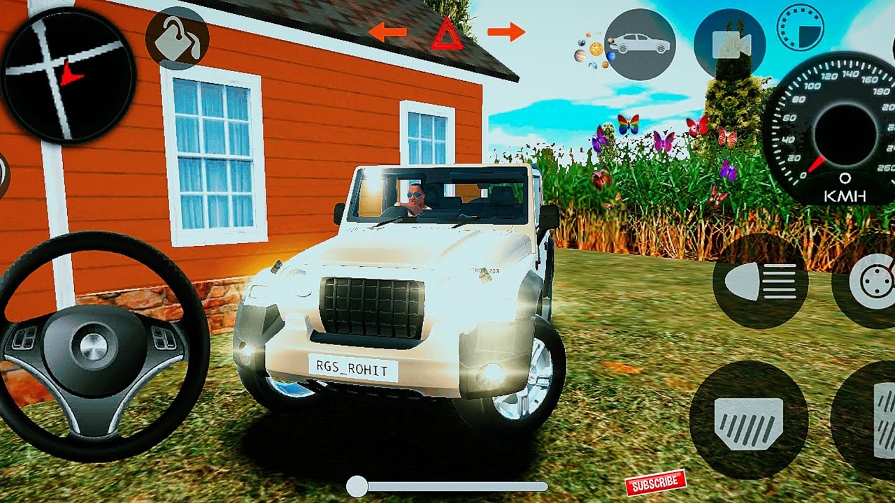 Indian Car Simulator 3d 🎮 THAR DRIVING 👍 | kar wala game - Gameplay ...