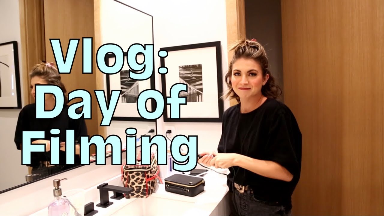 Vlog: Day of Filming - YouTube