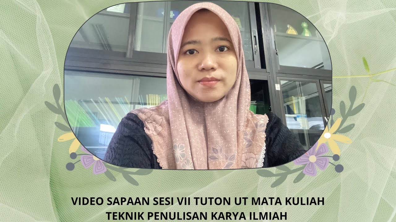 Video sapaan sesi 7 TPKI - YouTube