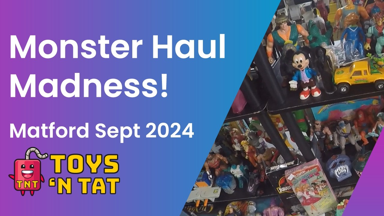Epic Toy Hunt at Matford Toy Fair, Monster Haul Madness! Exeter 21st ...