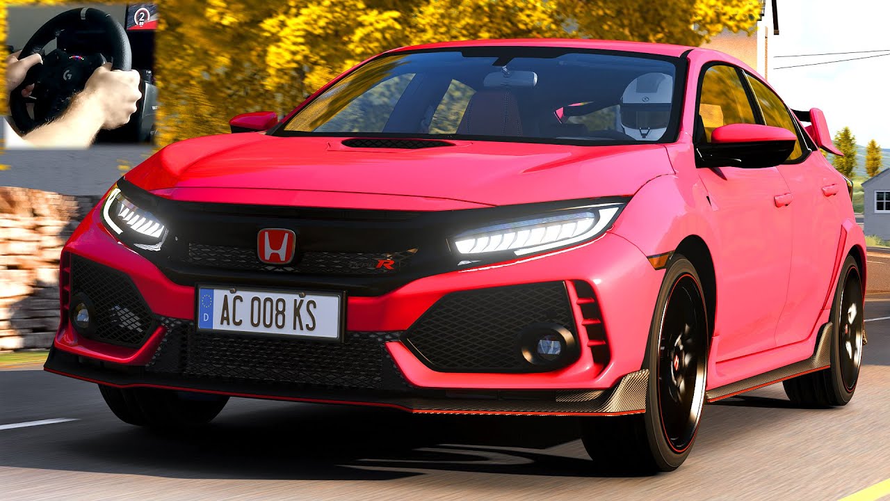 Honda Civic Type R FK8 / Assetto Corsa / Steering Wheel Gameplay - YouTube