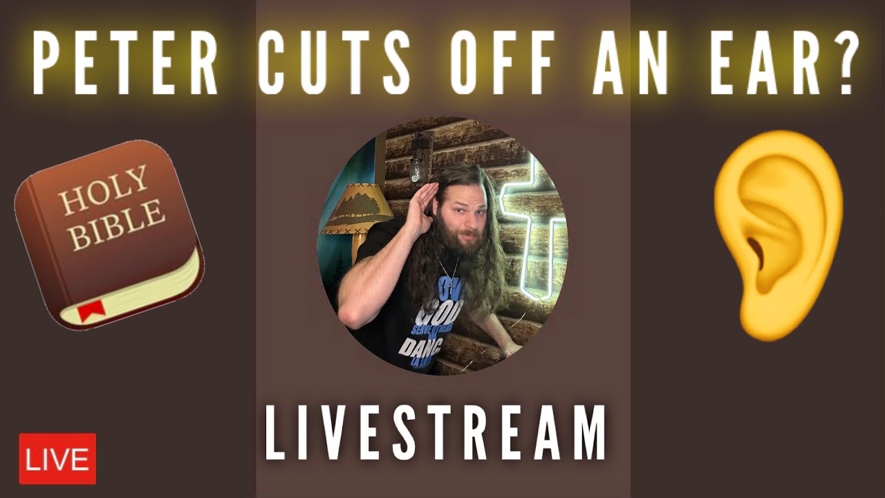 Peter cutting off ear (live!) - YouTube