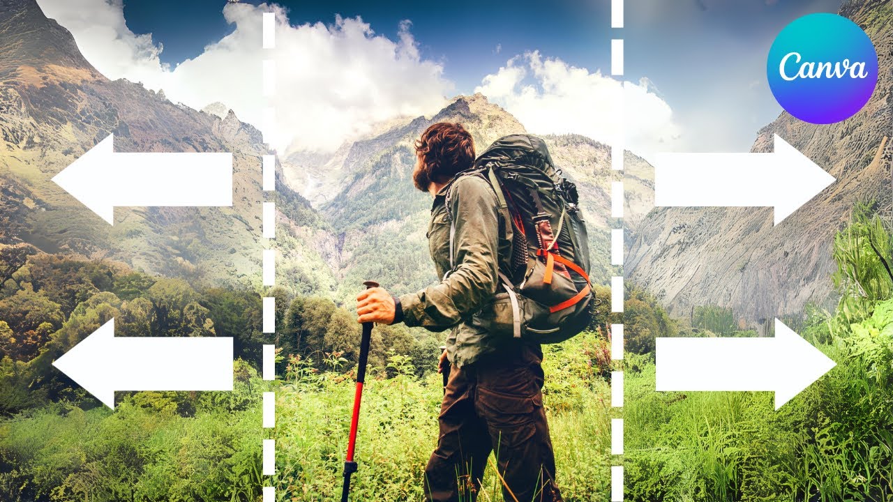 How to Extend Background in canva │Stretch Background - YouTube