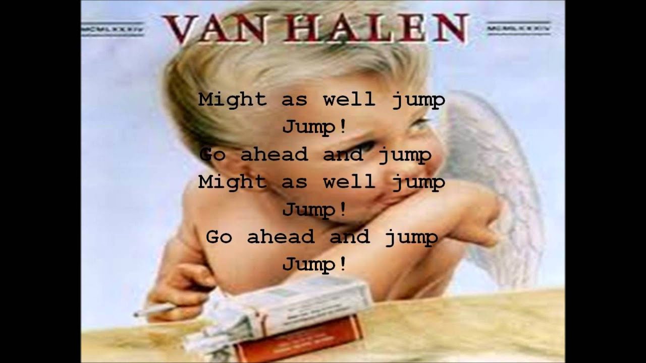 Jump Van Halen Lyric Video Youtube