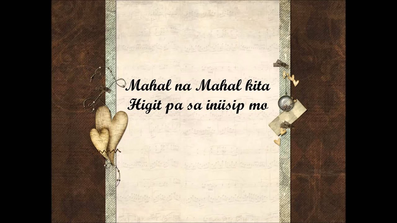 Mahal na Mahal (Lyrics) - Sam Concepcion - YouTube