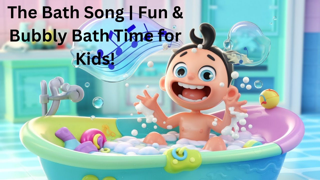 The Bath Song | Fun & Bubbly Bath Time for Kids! - YouTube
