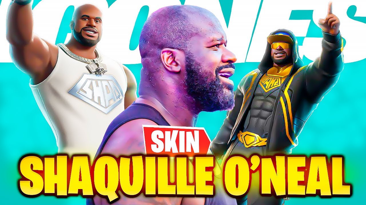 SKIN DO Shaquille O'Neal CHEGOU NO FORTNITE !!! - YouTube