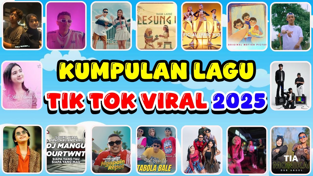 TEBAK KUMPULAN LAGU TIK TOK VIRAL 2025, ️ ️Stecu Stecu, Pica Pica ...
