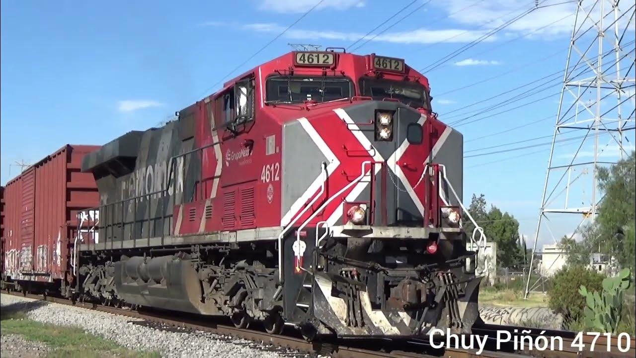 Trenes Ferrosur en Teotihuacan, la vieja escuela hacia el sur - YouTube