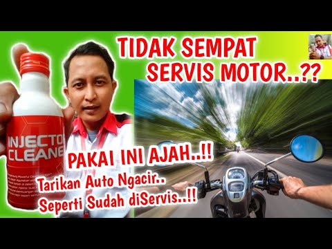 INJECTOR CLEANER MOTOR HONDA | Servis motor injeksi sendiri - YouTube