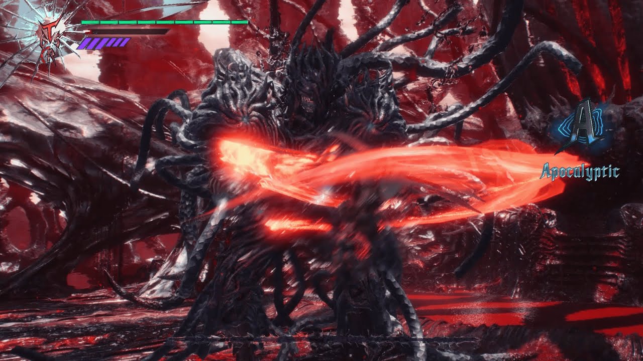 Devil May Cry 5 - Devil Sword Dante VS Urizen (HUMAN) - YouTube