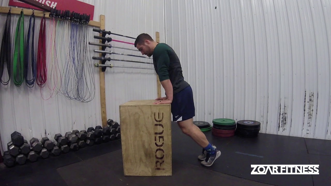 Box Edge Dip // Mimics the Bar Muscle-Up - YouTube