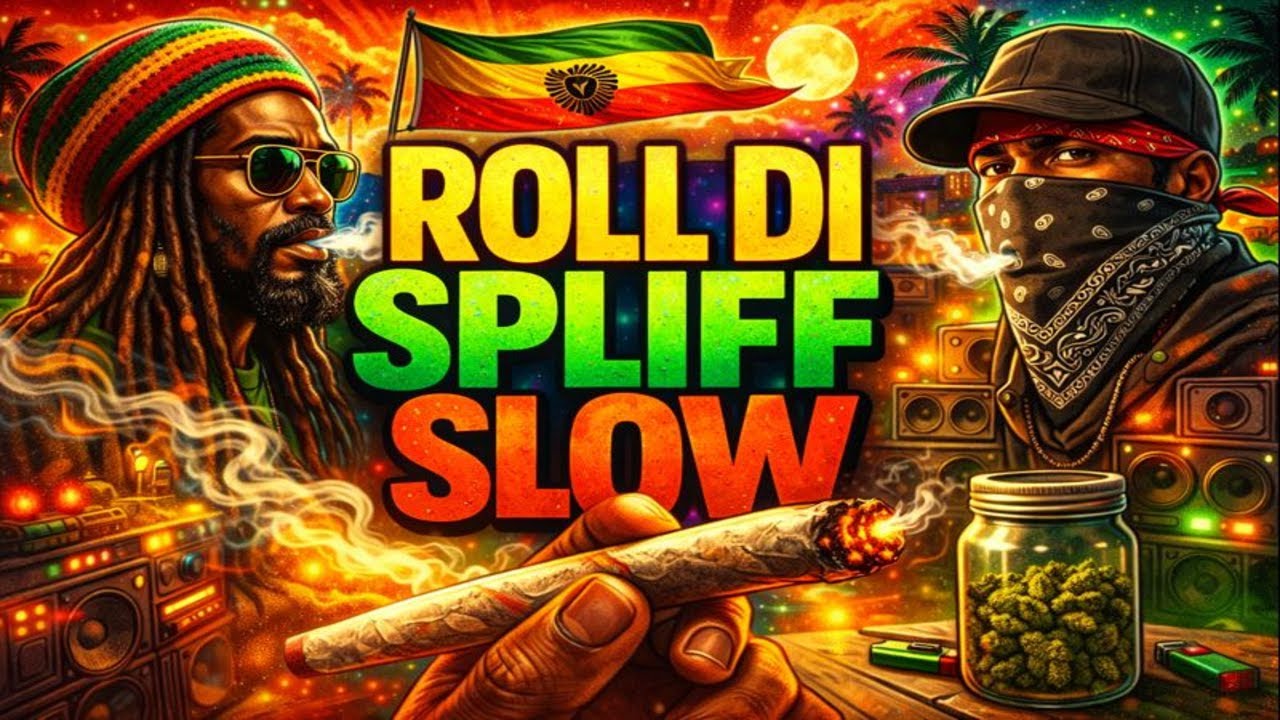 ROLL DI SPLIFF SLOW 🔥 Gritty Reggae Dancehall Dubwise | Weed Smoke ...