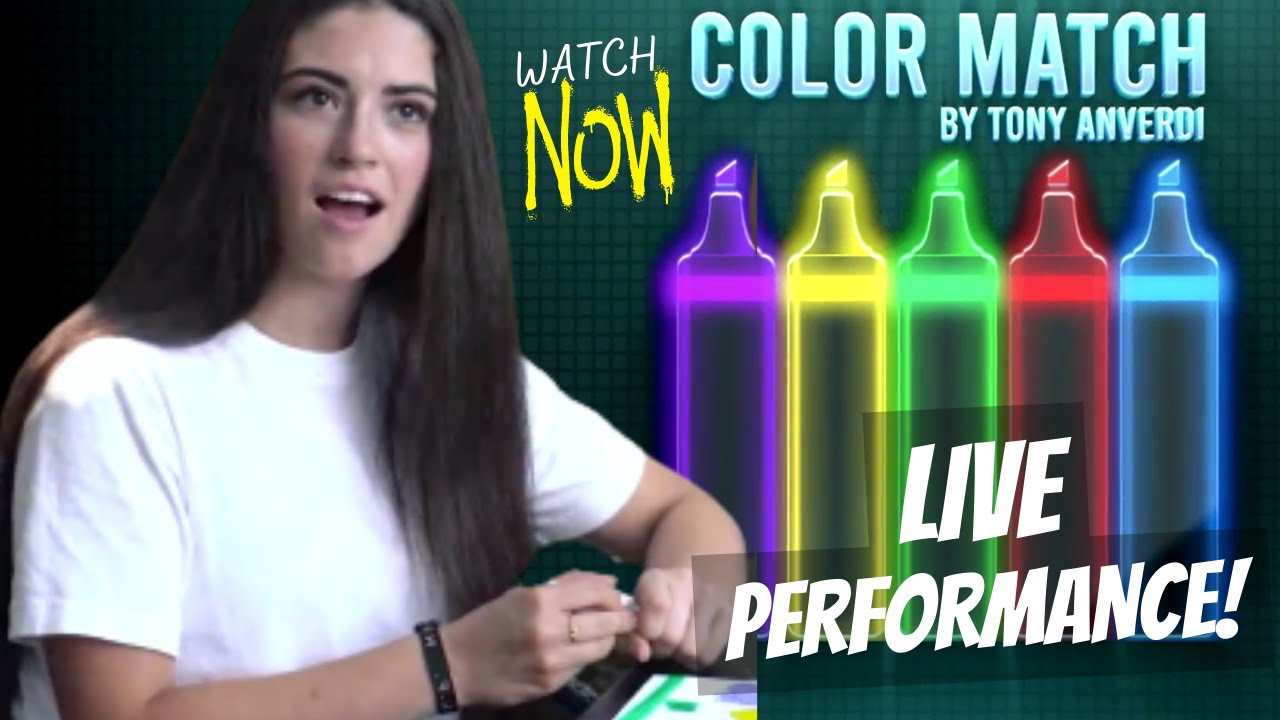 Color Match Live Performance (Watch Now!) - YouTube