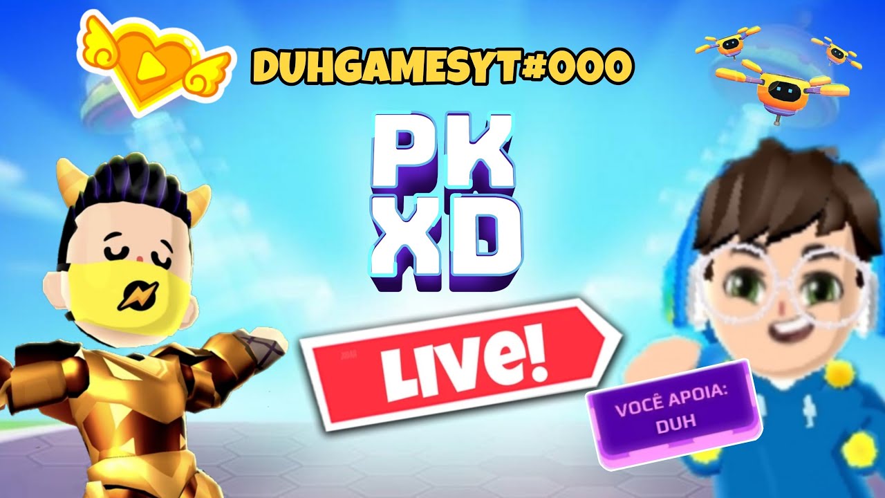 PK XD LIVE | JOGANDO COM INSCRITOS E SE DIVERTINDO! - YouTube