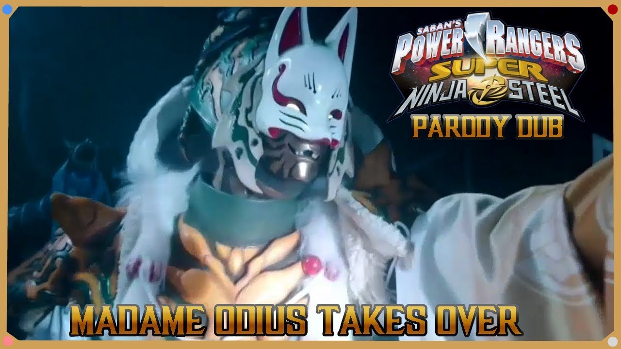 Power Rangers Super Ninja Steel - Madame Odius Takes Over | Parody Dub ...