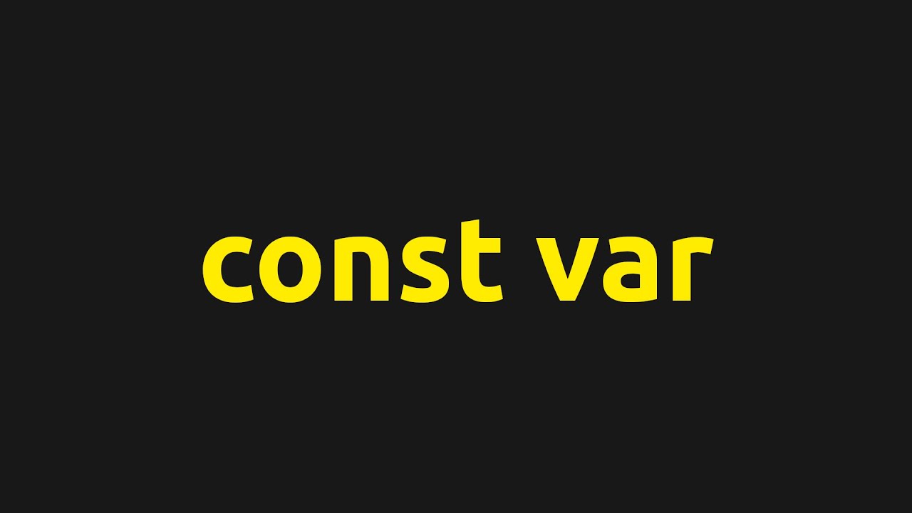 Building A Scripting Language In C Constants Youtube 9121